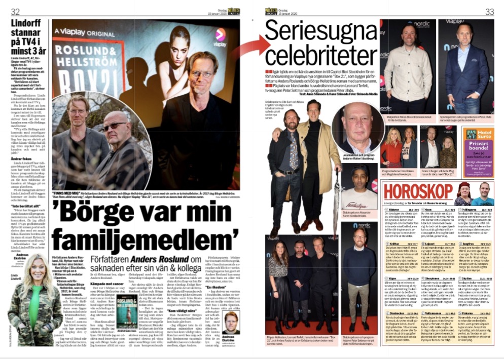 Box 21 TV Series - Anders Roslund